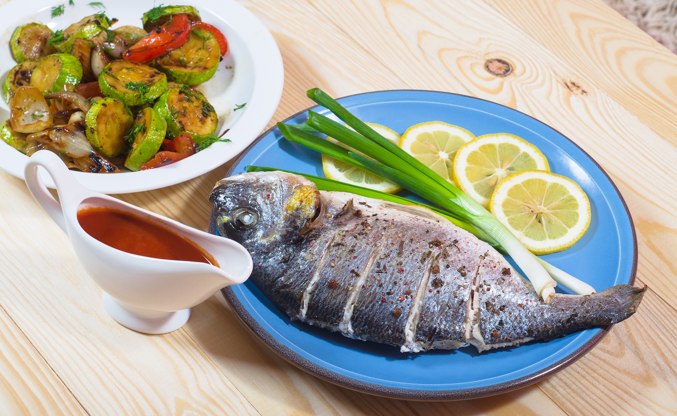 fish on plate - GrassrootsHealth